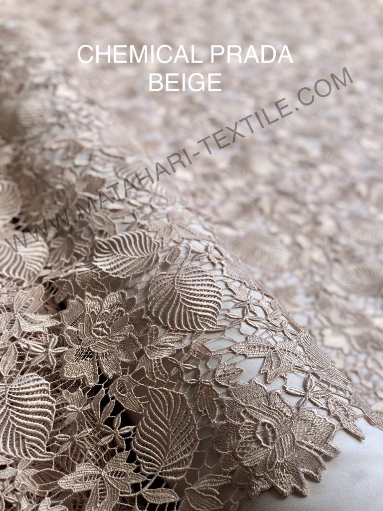 CHEMICAL PRADA BEIGE – Matahari Textile Online Shop